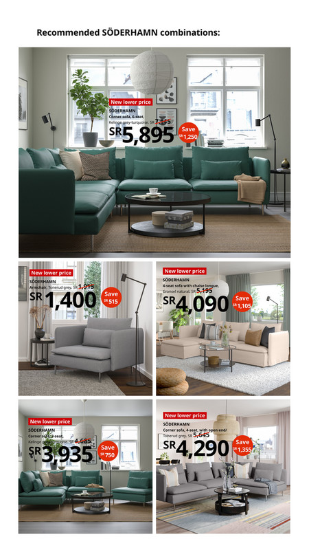 IKEA Saudi Arabia (English) - SAE Living room Brochure-2024-2 - Page 8-9